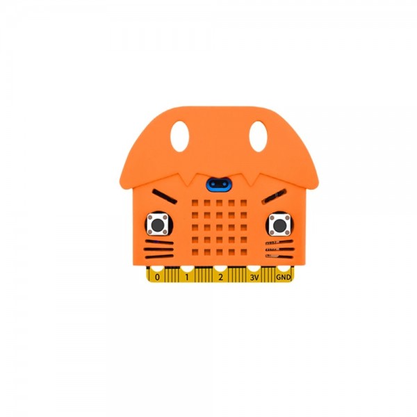 Kissrobot microbit Case Silicone Sleeve Dark Orange Oranye Tua ...