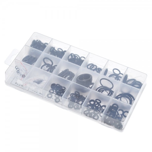 Rubber O Ring O-Ring Washer Seals Watertightness 225 pcs Assortment ...